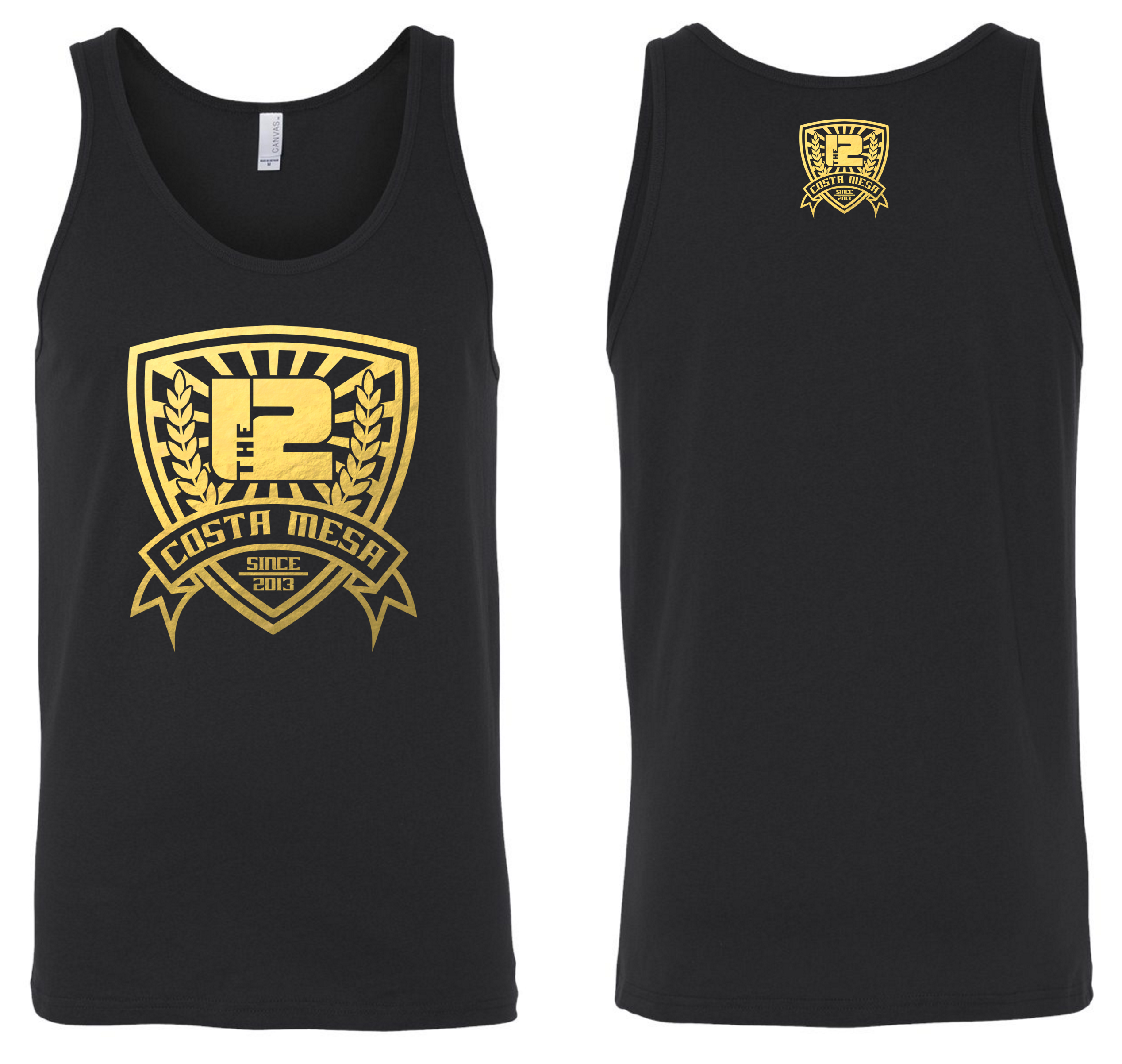 THE 12 SHIELD CREST TANK - Merchwide Inc | Merchwide Inc