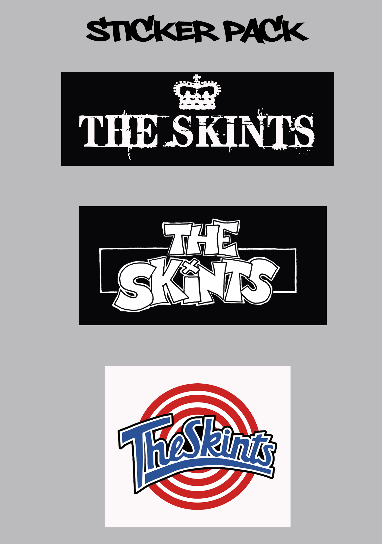 SKINTS STICKER PACK - Merchwide Inc | Merchwide Inc
