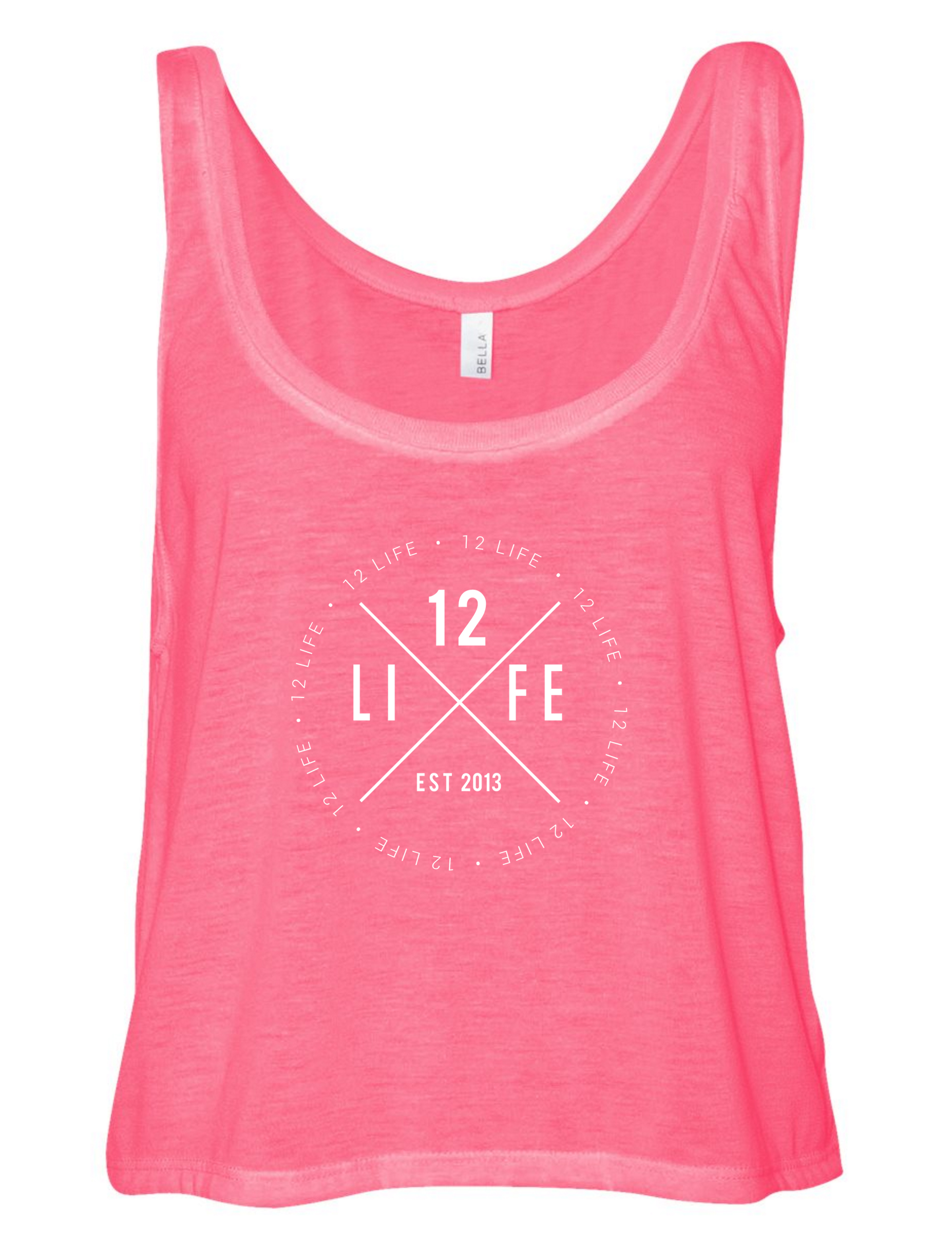 THE 12 LIFE PINK CROP TOP - Merchwide Inc | Merchwide Inc